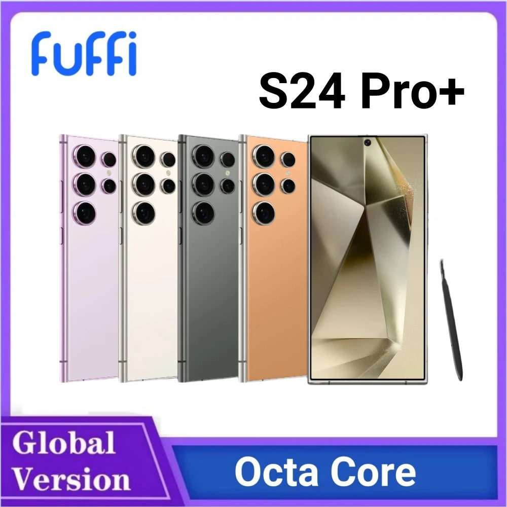 FUFFI-S24 Pro+,Smartphone Android,6.8 inch,8GB RAM,256GB ROM,Dual SIM ...